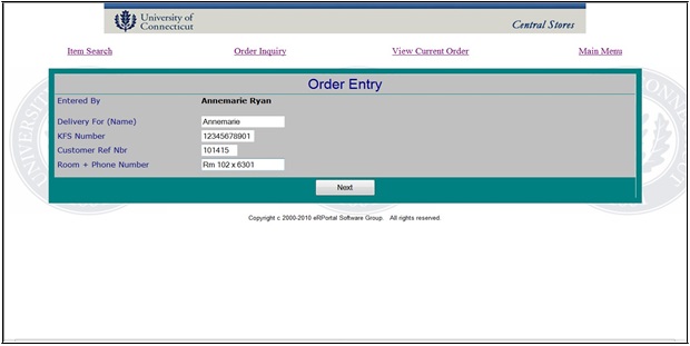 User's Guide | Warehouse - Facilities Operations